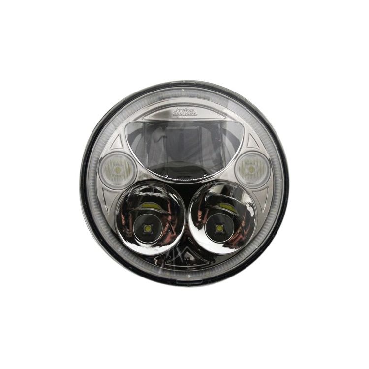 Custom Dynamics LED 7" TruBeam Headlight Insert For Harley 1991-2025 ...