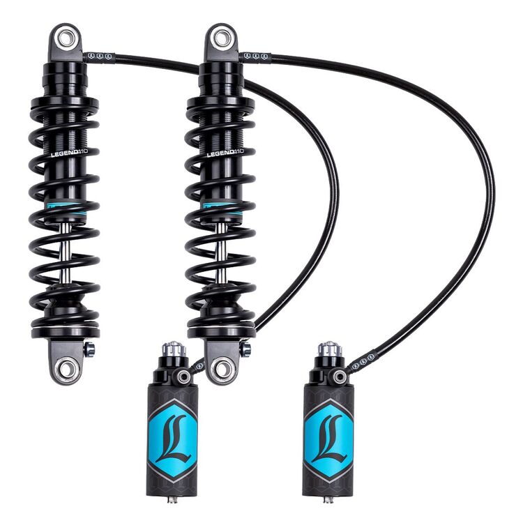 Legend Suspension REVO-ARC Remote Reservoir Shocks For Harley Touring ...